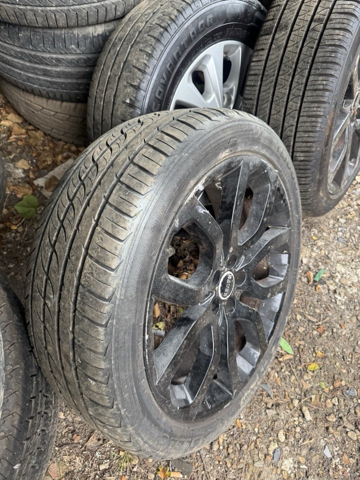 Land Rover Range Rover 20 inch Alloy Wheels With Tyres Gloss black X4 ...