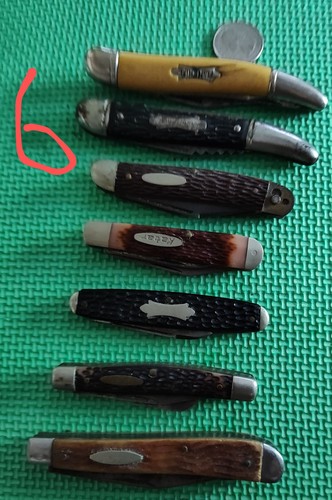 Vintage Folding Knives 7 Lot Old Nice Knife Set | eBay