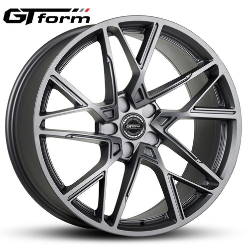 COMMODORE WHEELS 20 INCH STAGGERED GT FORM INTERFLOW GREY RIMS FOR VE ...