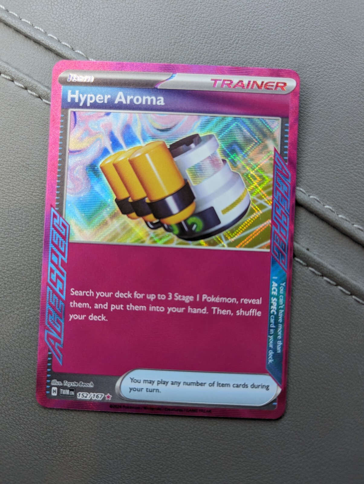 #1 Pokemon - Hyper Aroma 152/167 - Twilight Masquerade ACE SPEC NM IN ...
