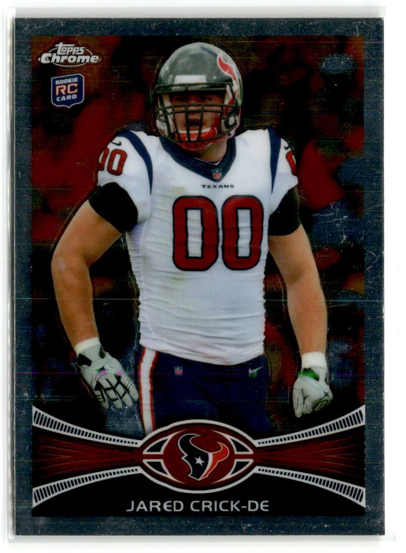 2012 Topps Chrome FOOTBALL #11 Jared Crick Rookie Houston Texans | eBay