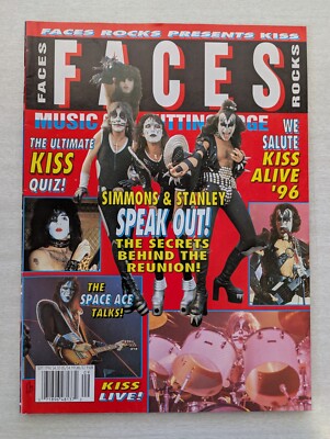 Faces Rocks Magazine Presents KISS Sept 1996 KISS Exclusive With ...