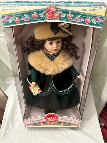 Victorian Collection Rose Genuine Porcelain Doll By Melissa Jane item ...