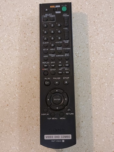 SONY RMT-V504A Remote Control for VCR DVD Combo Player SLV-D281 D281P ...