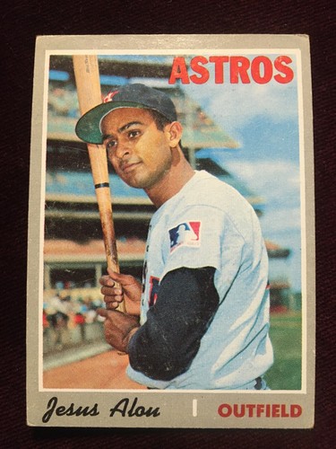 1970 Topps #248 Astros Jesus Alou Baseball Card b | eBay