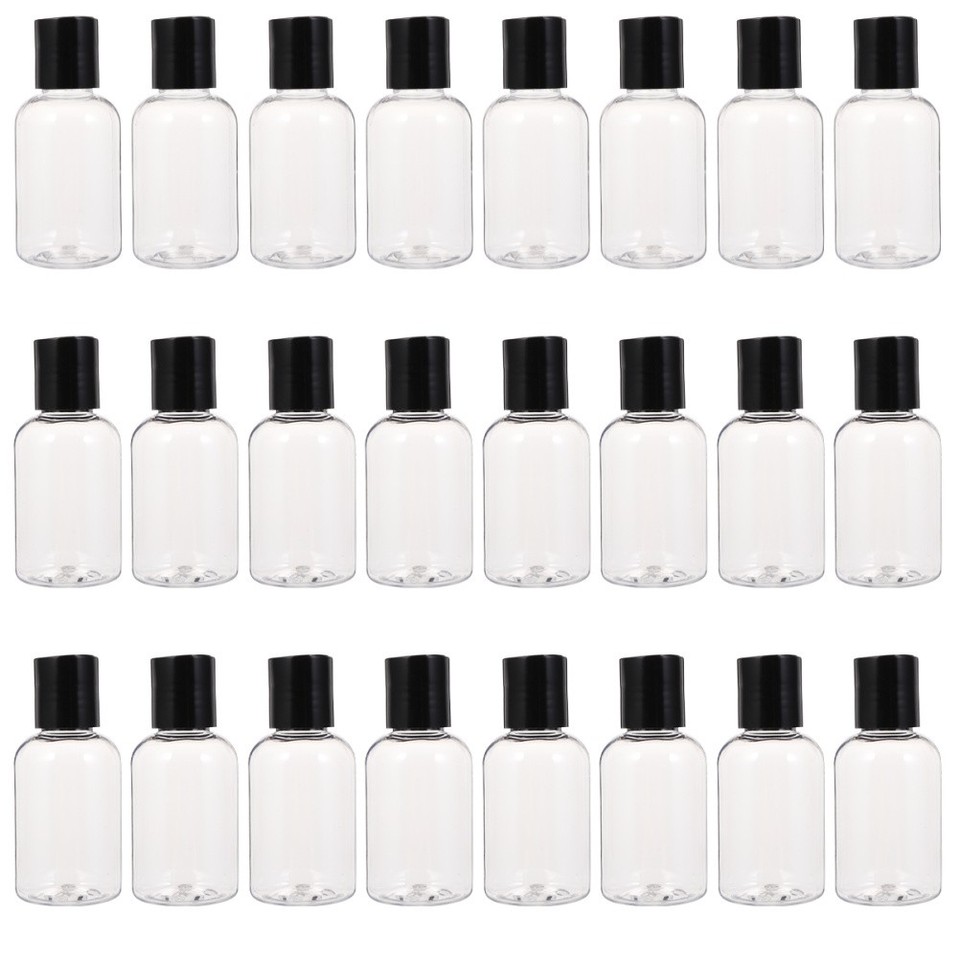 24 Pcs Travel Bottle for Toiletries Small Plastic Bottles Liquids ...