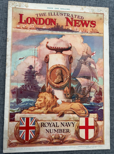 WW2 LONDON NEWS ILLUSTRATED 1939 ROYAL NAVY NUMBER MAGAZINE SHIP ...