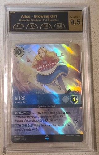 Alice - Growing Girl (Enchanted) Rise of the Floodborn 213/204 - PCG 9. ...