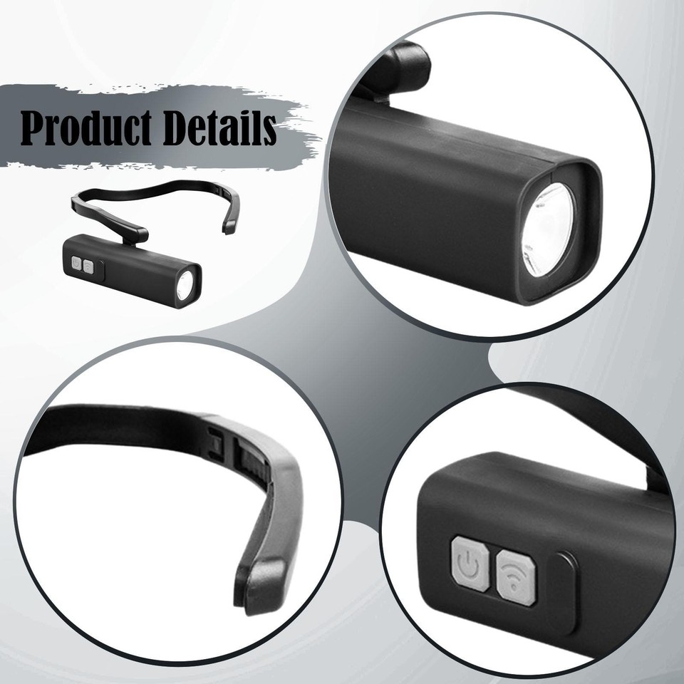 Headlamp Portable Adjustable Headband Headlight for Running Hiking ...
