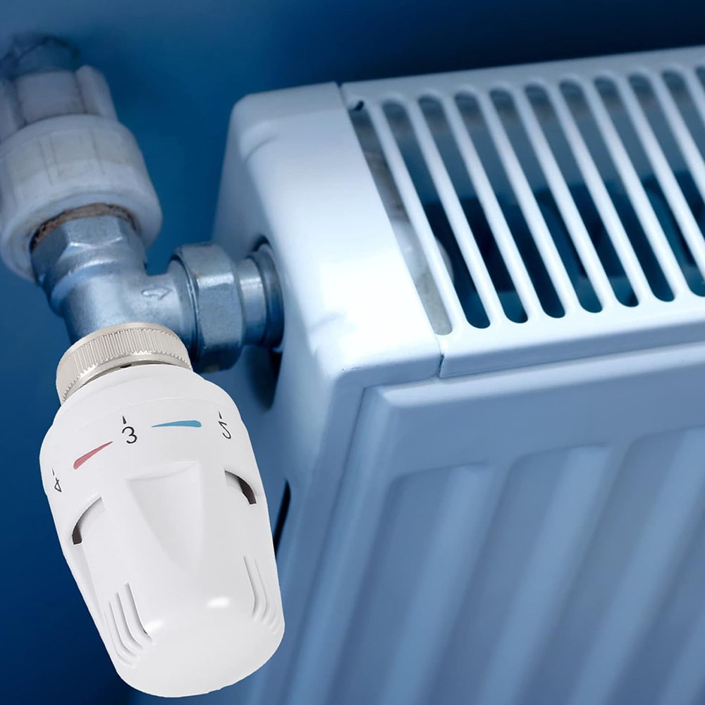 1-6X Thermostat Head TRV Radiator Thermostatic Heater Control Head ...