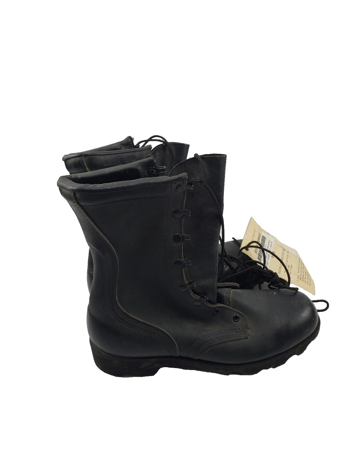 US Military Speed Lace Leather Combat Boots Size 9.5 … - Gem