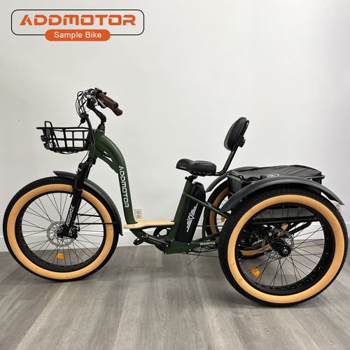 ADDMOTOR Electric Trike 750W 85 MI M-340Plus Step-Thru 3 Wheel E-bike ...