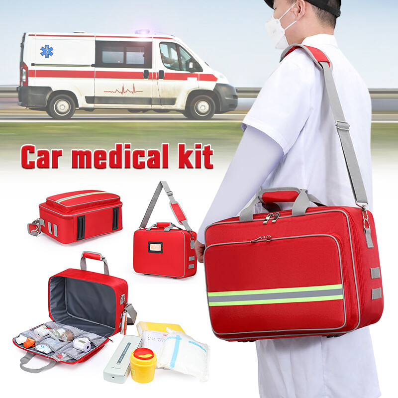 Waterproof Medical Bag Large Capacity Auto Emergency Bag Fire Equipment ...