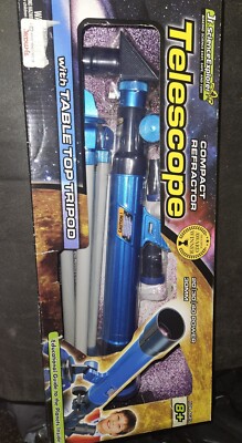 Telescope Compact Refractor With Table Top Tripod Jr. Science Explorer ...
