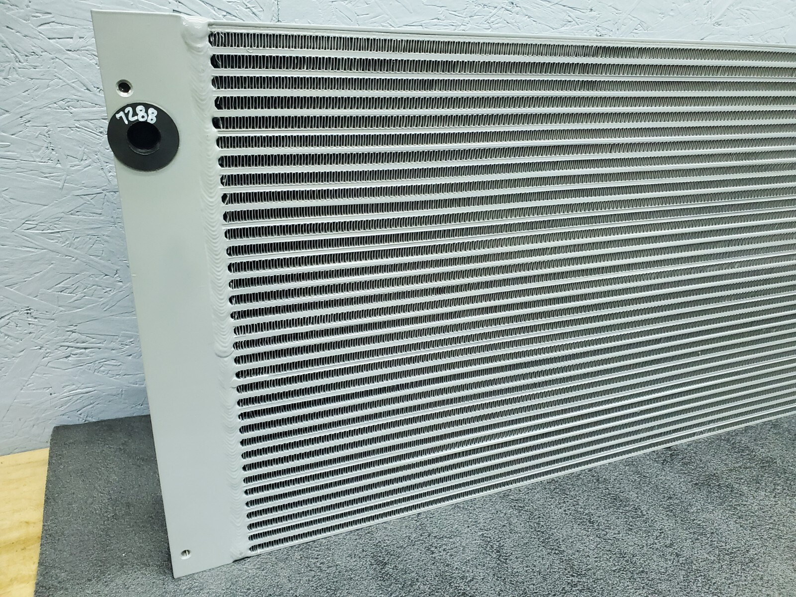 HEAVY DUTY ALUMINUM OIL COOLER, COMPRESSOR RADIATOR, 45.5" x 18"x 4.5 ...