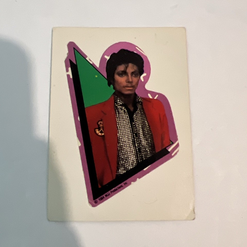 Michael Jackson Moonwalker Swiss Chocolate Bar Wrapper Only With ...