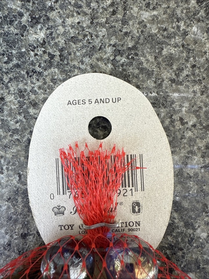 Vintage Imperial Champion Marbles 1987 Bag of 24 Marbles and 1 Shooter ...