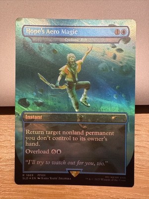 Mtg Secret Lair Final Fantasy Hope — Cyclonic Rift — Foil —NM | eBay