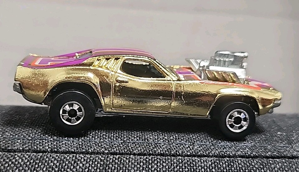 Vintage Hot Wheels Rodger Dodger Gold Chrome Blackwall | eBay