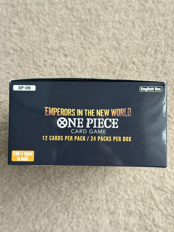 One Piece TCG OP09 Emperors in the New World Booster Box | English ...
