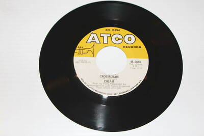 Cream - Crossroads / Passing the Time - Vintage 45 Record ATCO 45-6646 ...
