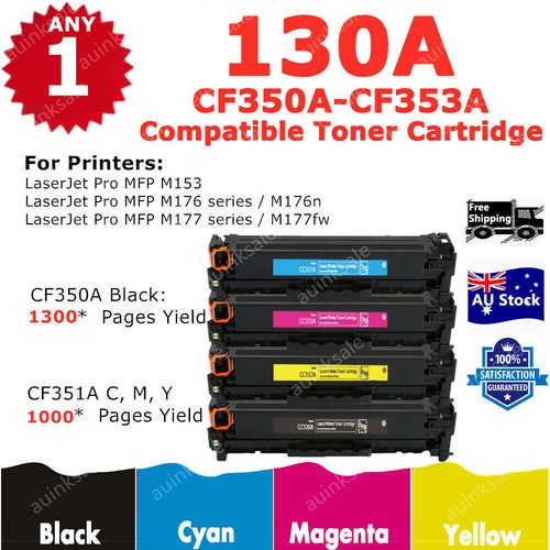 1x Non-OEM Any 130A Toner CF350A CF351A CF352A CF353 for HP M177 M176n M153 M177 | eBay