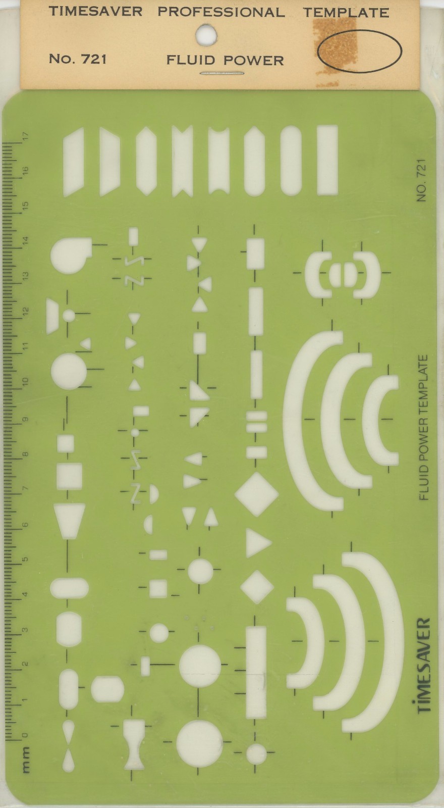Timesaver 721 Fluid Power Template | eBay