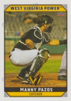 2019 West Virginia Power Manny Pazos RC Rookie Seattle Mariners CUBA | eBay