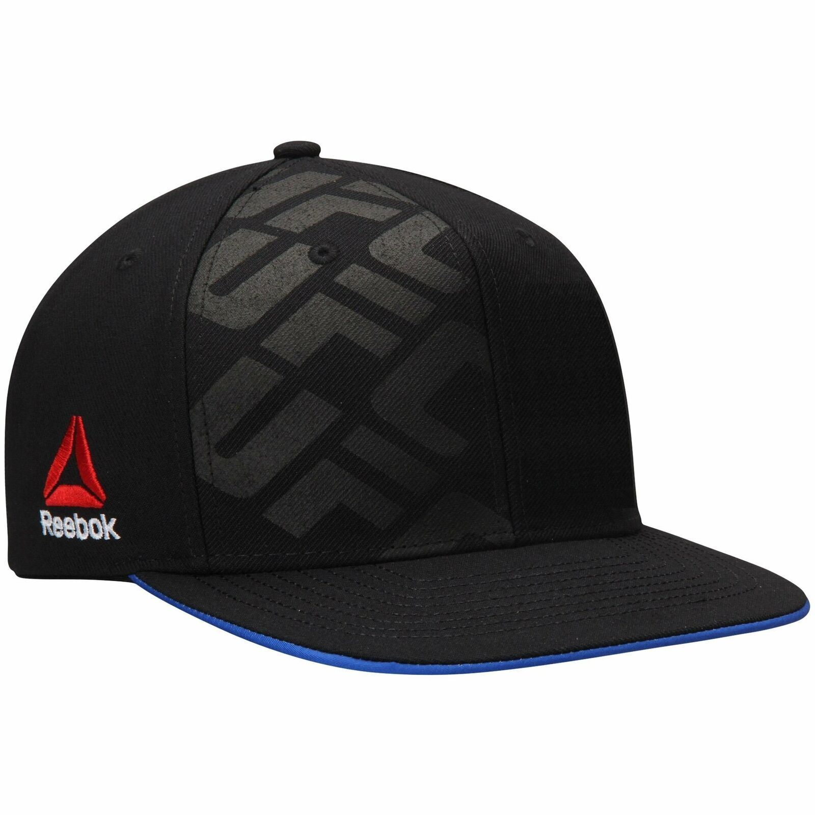 Mens Reebok UFC Snapback Hat - Black | Blue | eBay