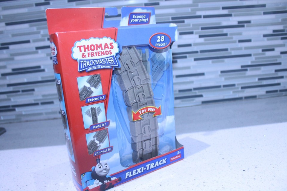 Thomas Trackmaster Flexi-Tracks Mattel Wacky Track Lot 2012 Flexible 28 ...