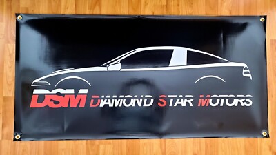 Big Banner DSM 1G Eclipse sign poster racing 4'x2' | eBay