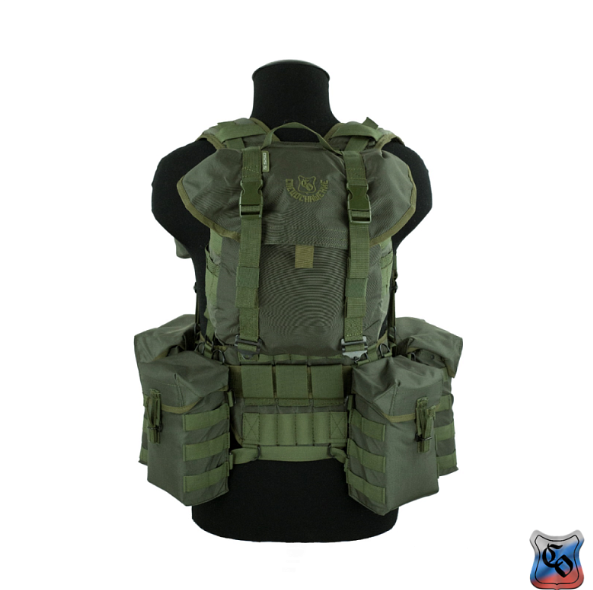 Original Russian SMERSH SSO/SPOSN "ПК" Olive, Chest Rig, Tactical Vest ...