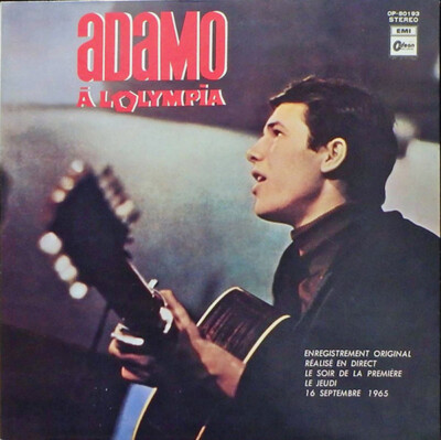 Adamo - Adamo À L Olympia / VG+ / LP, Album, Red | eBay