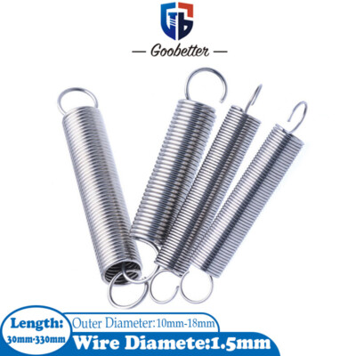 Hook Spring/Tension Spring/Length 30-330mm/304 Stainles Steel Spring ...