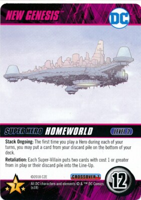NEW GENESIS DC Comics Deck Building Game NEW GODS HOMEWORLD LEVEL 2 | eBay