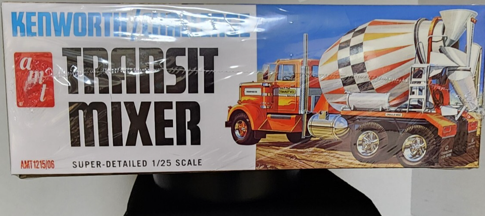 Kenworth/Challenge Transit Mixer - AMT1215 - AMT 1:25 - NEW FACTORY ...