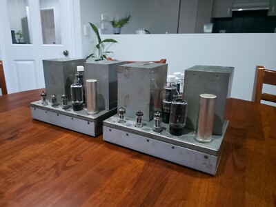 Western Electric/McIntosh A116 Monoblock Valve Amplifiers - FULLY ...