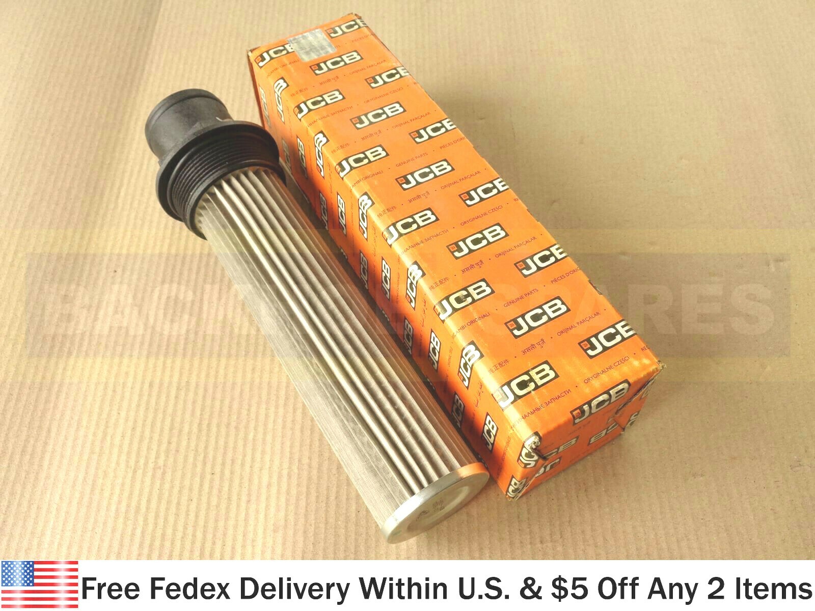 JCB PARTS - GENUINE JCB HYDRAULIC FILTER 125 MICRON(PART NO.32/920300 ...