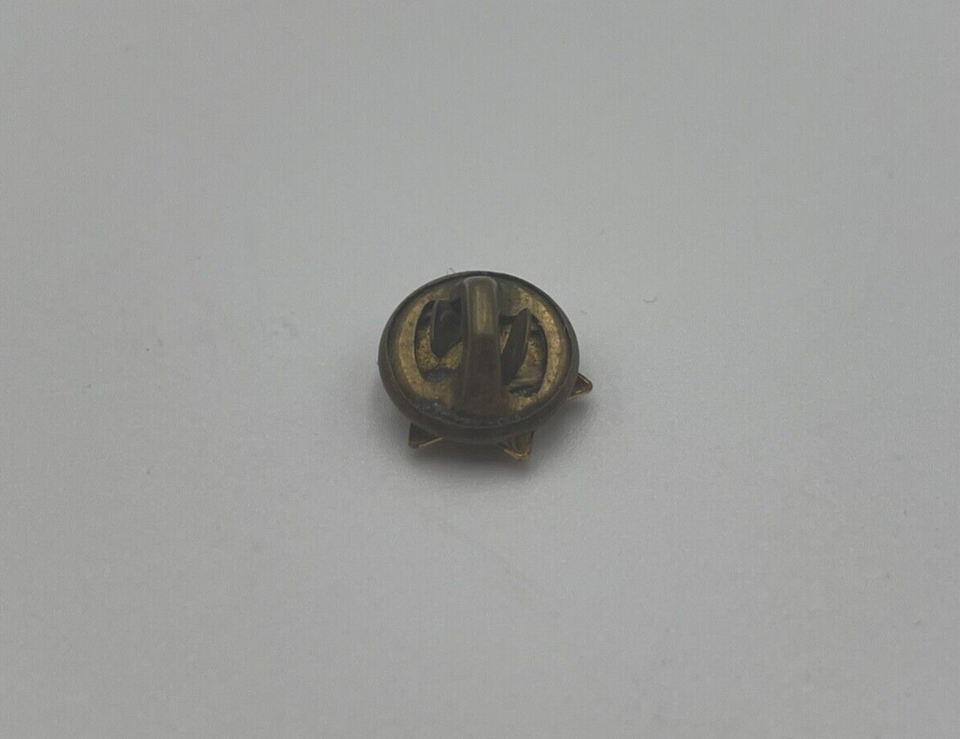 Vintage 6 Point Faceted Gold Star Military Lapel Pin Pinback Marked B.A ...