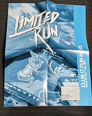 Limited Run Games Newsletter Magazine Club O Fun News SHANTAE - Volume ...