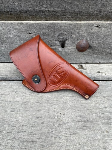 VINTAGE RIA US MILITARY HOLSTER FOR A S&W VICTORY OR COLT COMMANDO ...