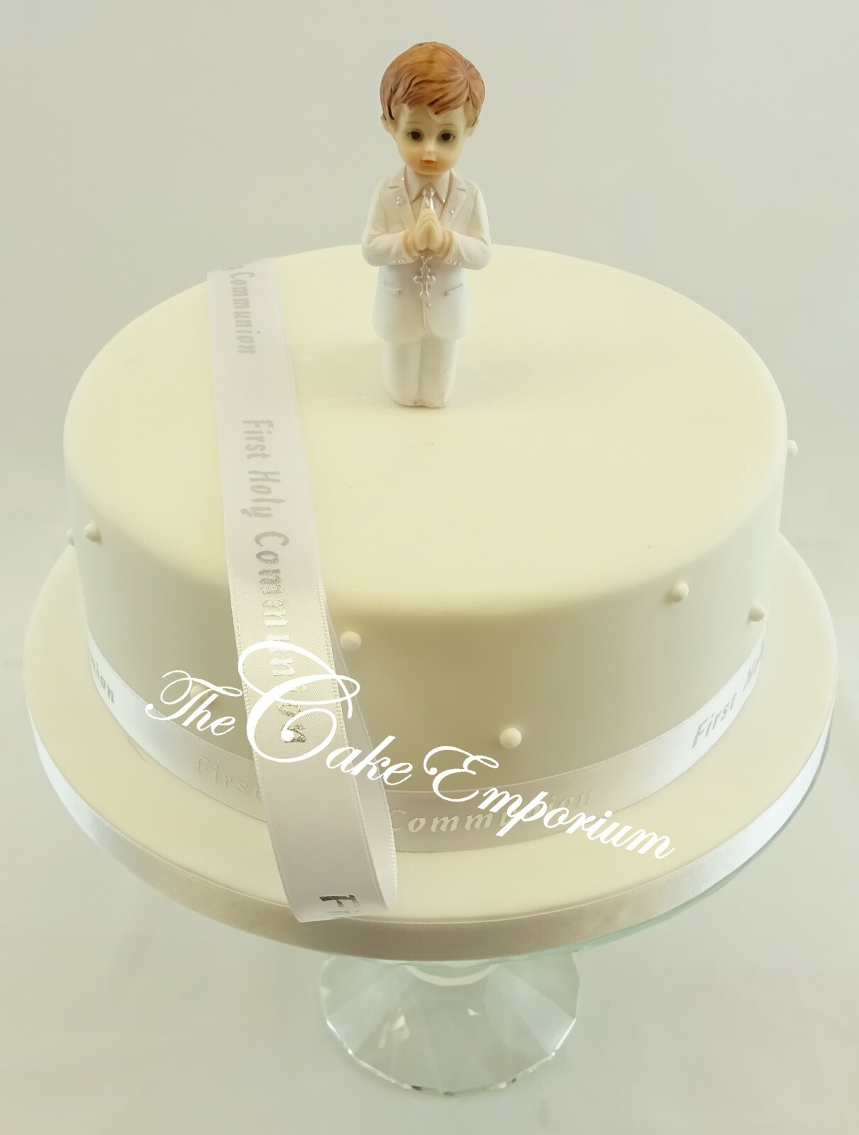 Praying Kneeling Girl /Boy First Holy Communion Cake Topper Ornaments ...