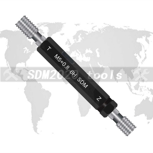 1 PC M5 × 0.8 mm 6H right-hand thread Screw plug gauge GO NO-GO Gage ...