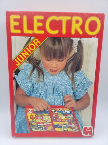 1982 Vintage Electro Junior Board Game By Jumbo Complete Made In Holland | eBay