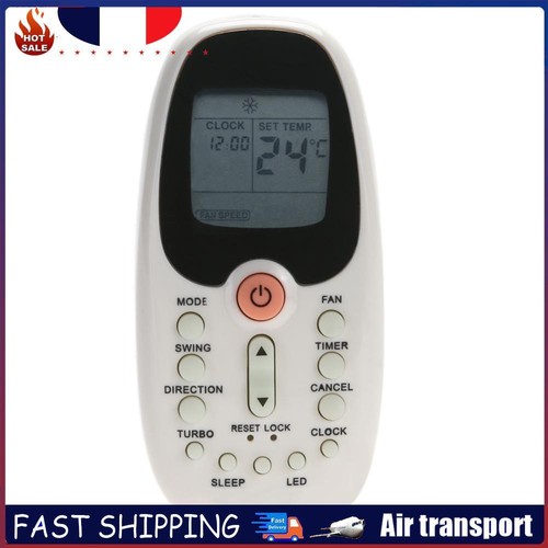 Air Conditioner Remote Control for Midea Komeco Comfee with LED R06 ...