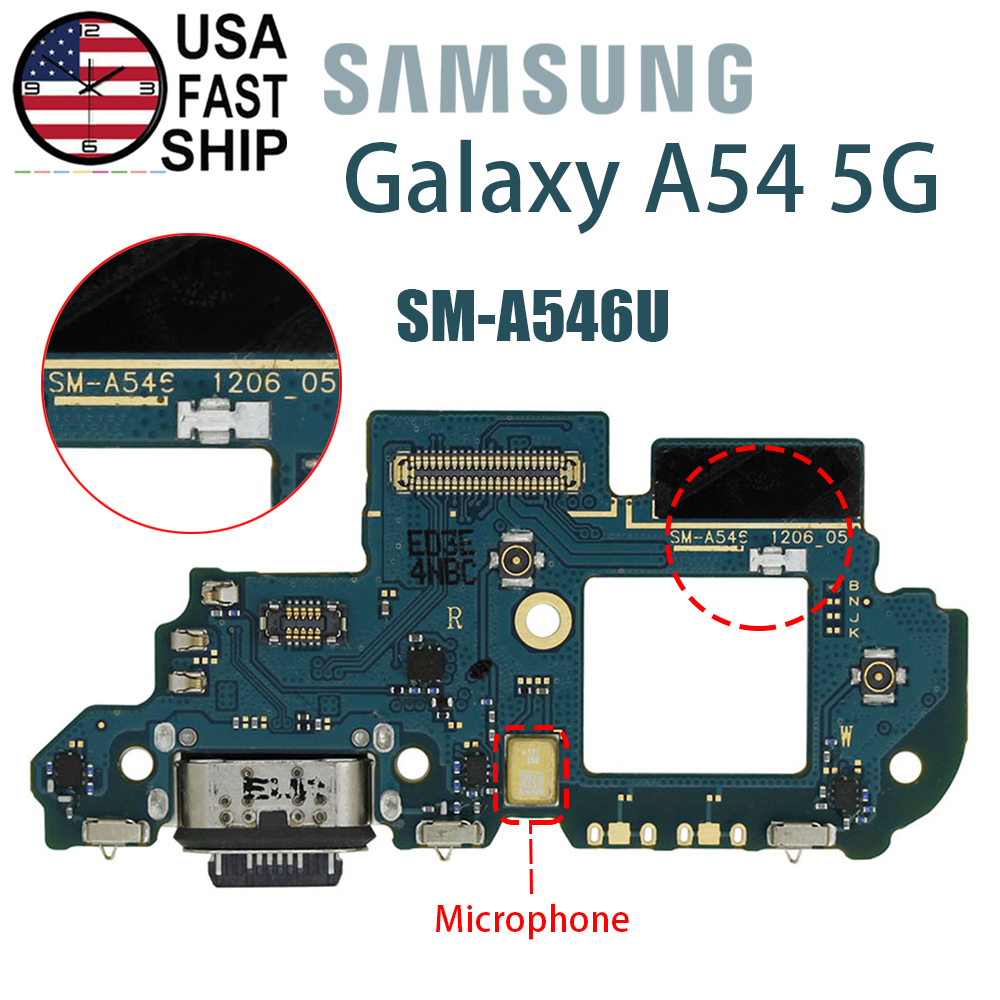 Original USB Charging Port Board Connector For Samsung Galaxy A54 5G SM ...