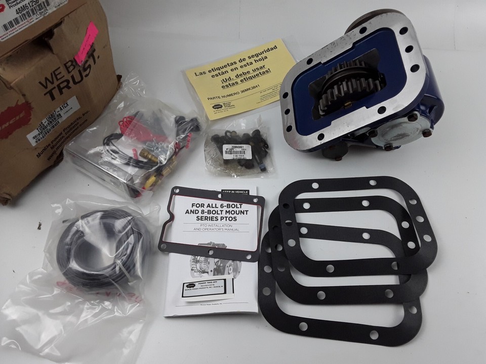 Muncie TG8S-U6807-A1CX Power Take Off PTO install Kit 48TK4928 TG ...