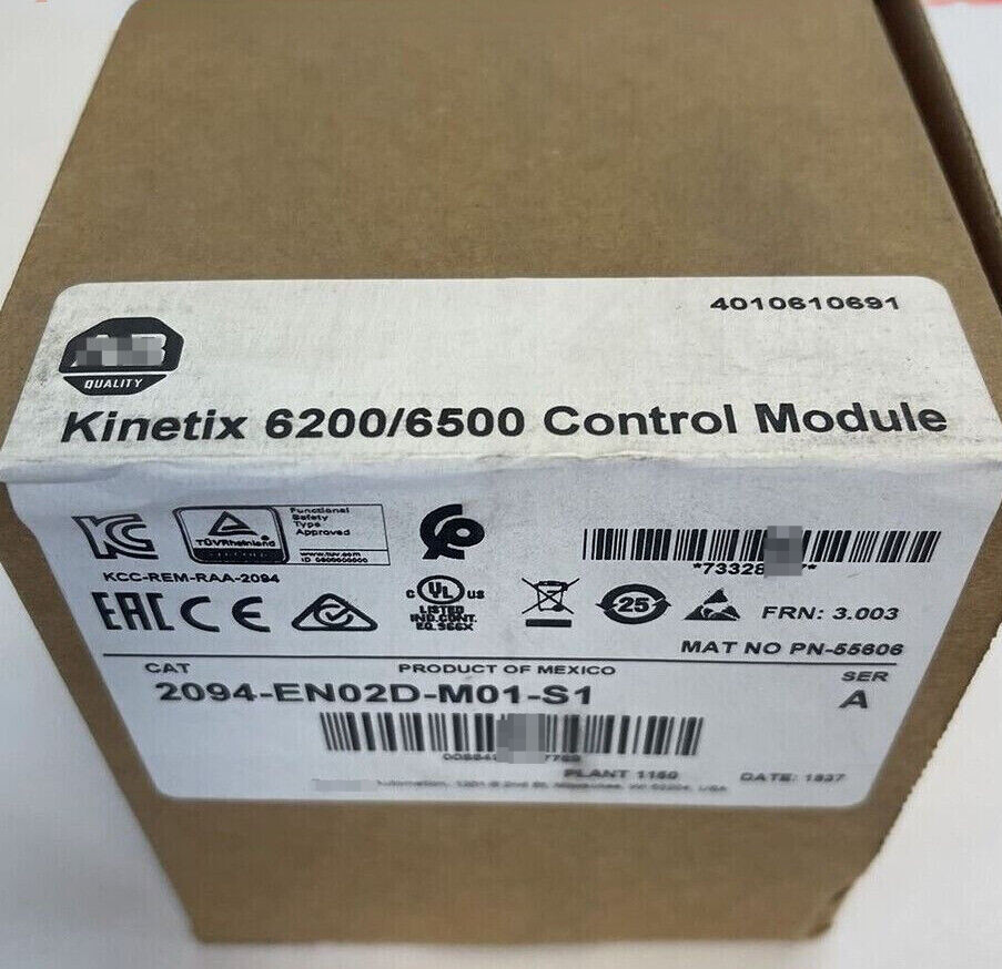Allen Bradley 2094-EN02D-M01-S1 AB Kinetix 6200/6500 Control Module | eBay