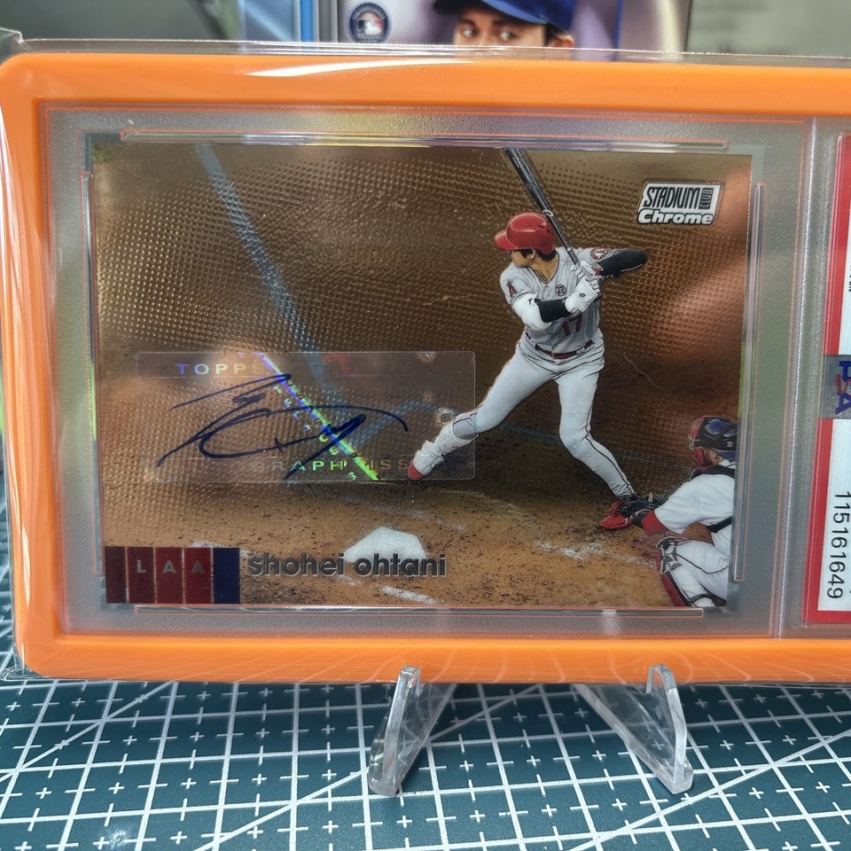 2020 Topps Stadium Club Chrome - Shohei Ohtani #145 ***STICKER AUTO ...