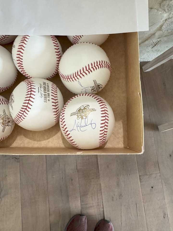 JOHN LACKEY Autographed 2016 World Series Baseball Inscribed 16 WS ...